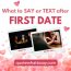 What To Say or Text a Girl / Guy After First Date: 85 Examples