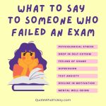 What to Say to Someone Who Failed an Exam: 99 Examples