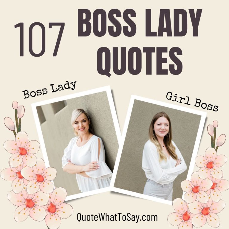 107 Boss Lady Quotes to Inspire Every Woman