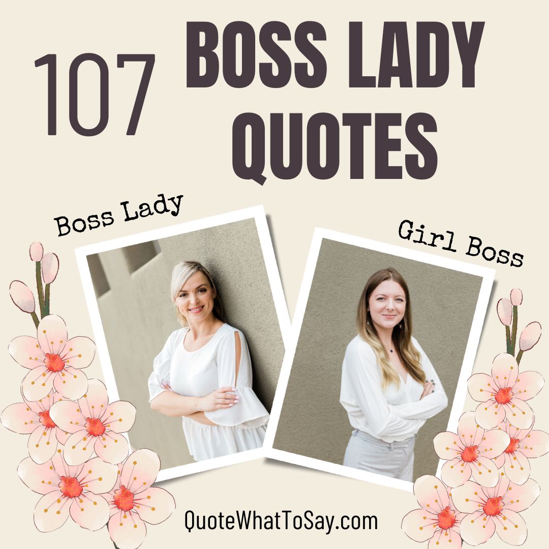 107 Boss Lady Quotes to Inspire Every Woman