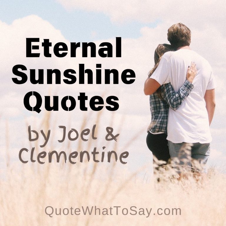Unforgettable Eternal Sunshine Quotes by Joel and Clementine